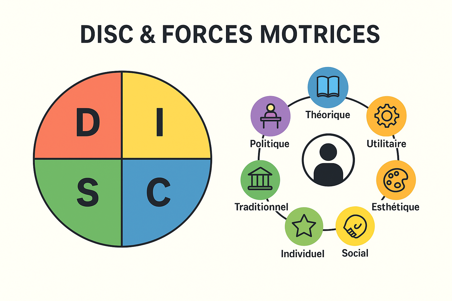 Inventaire de personnalité DISC+Forces Motrices
